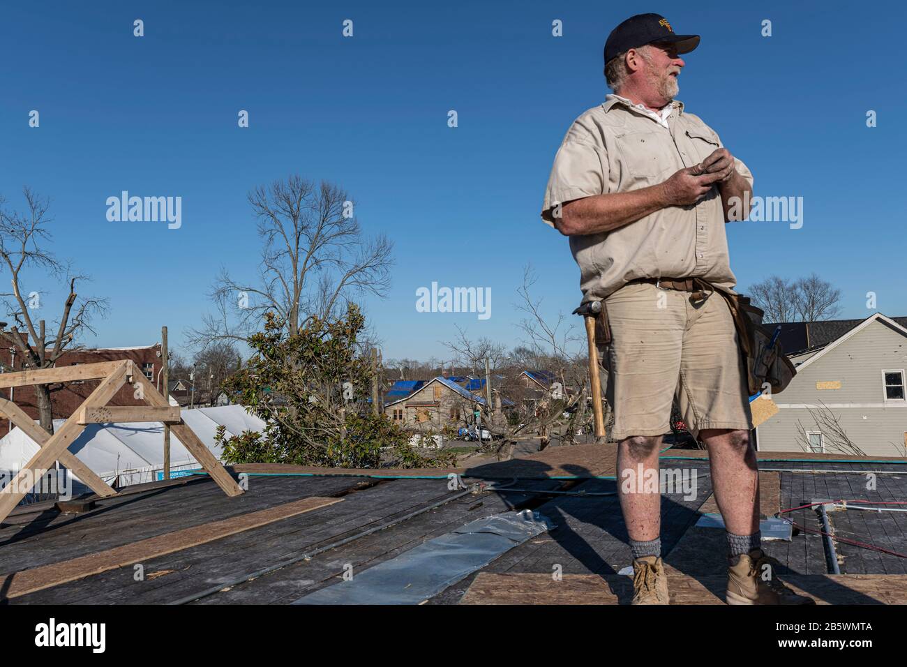 Nashville, Tennessee, USA. 8th Mar, 2020. Fred Zahn, a Historic ...