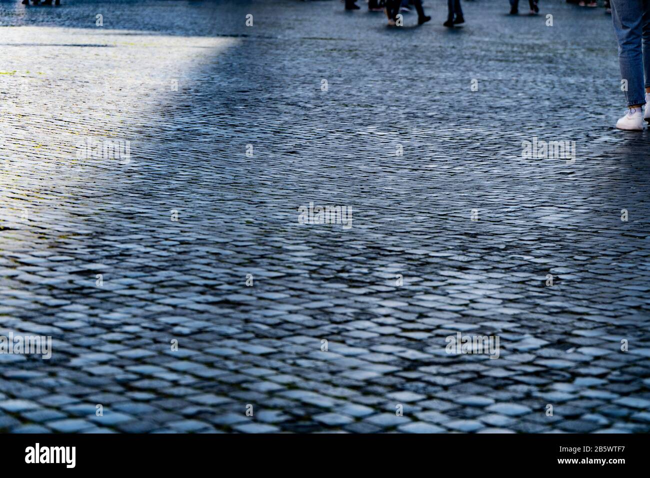 Sampietrini texture hi-res stock photography and images - Alamy