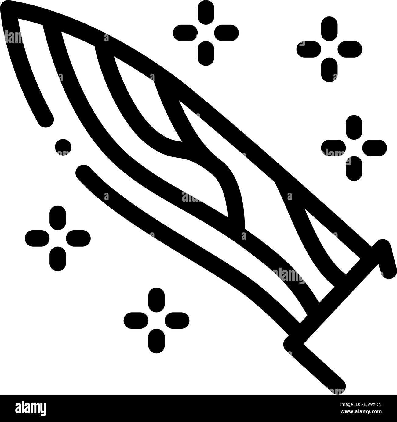 Stencil knife Black and White Stock Photos & Images - Alamy