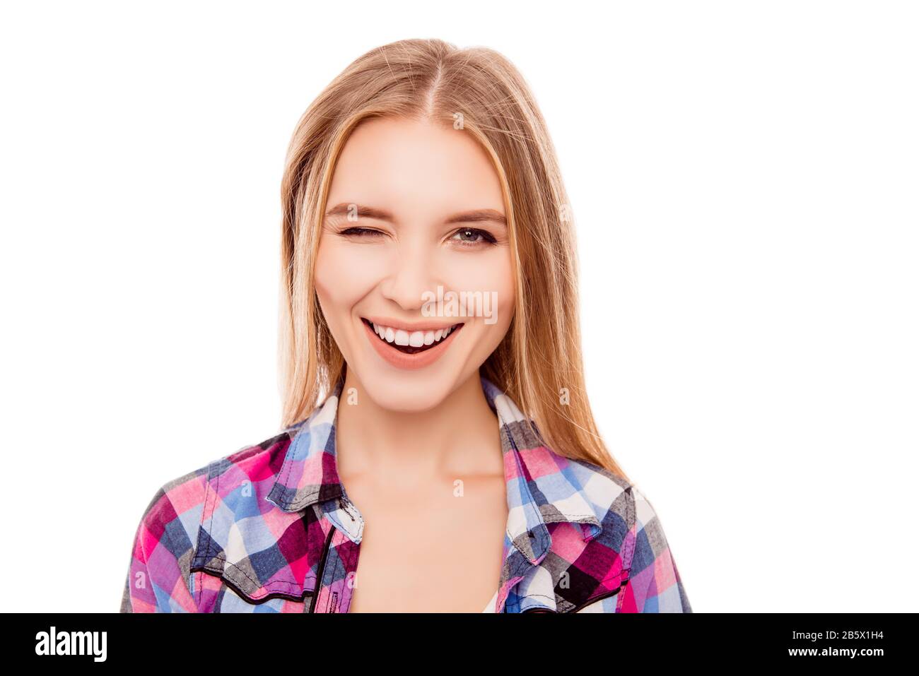 Optimism winking hi-res stock photography and images - Alamy
