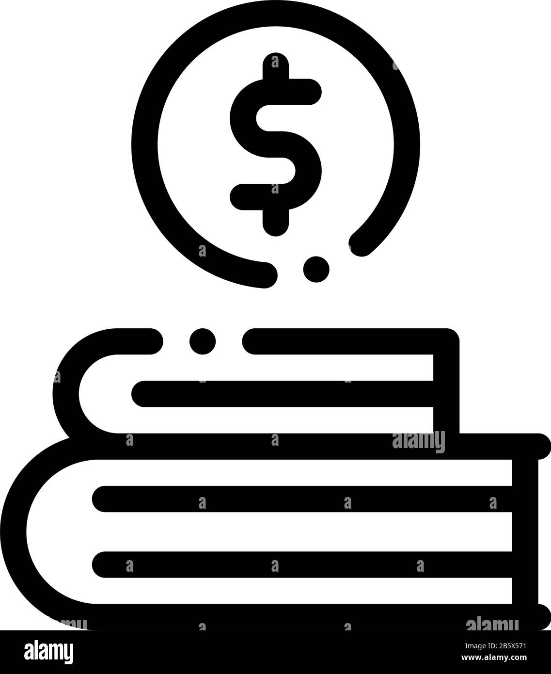 Manager Books Icon Vector Outline Illustration Stock Vector Image & Art ...