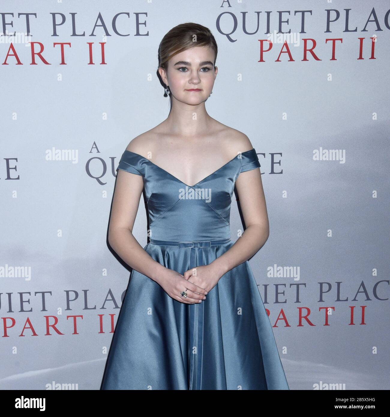 08 March 2020 - New York, New York - Millicent Simmonds at the World ...