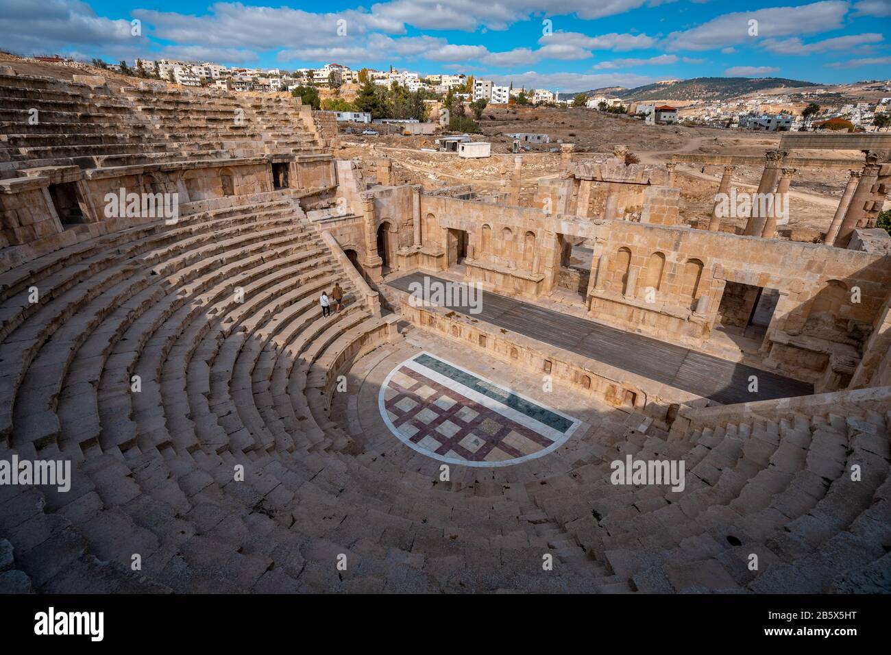 Ancient Roman ruins in Jerash, Jordan Stock Photo - Alamy