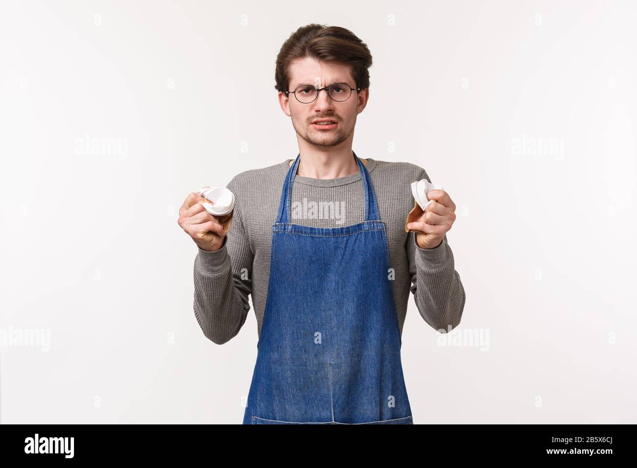 Angry restaurant customer hi-res stock photography and images - Alamy