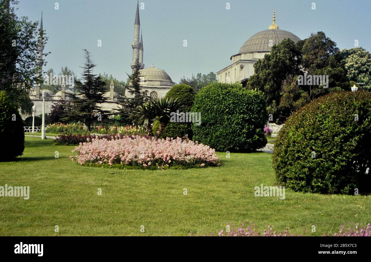 view of the monuments and park of Ankara, Turkey on a spring day Stock ...