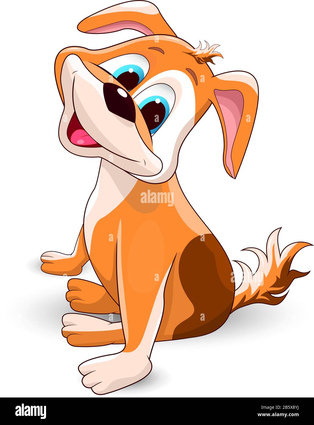 Spotted dog cartoon hi-res stock photography and images - Alamy