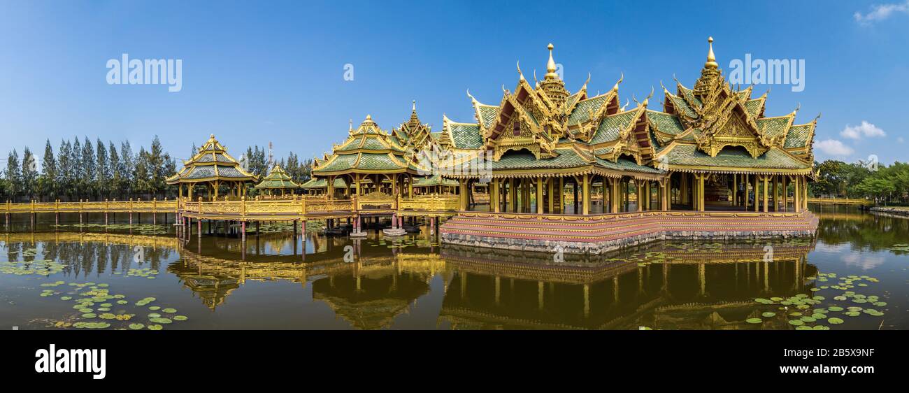 Ancient City temples, Muang Boran in Bangkok Thailand Stock Photo - Alamy