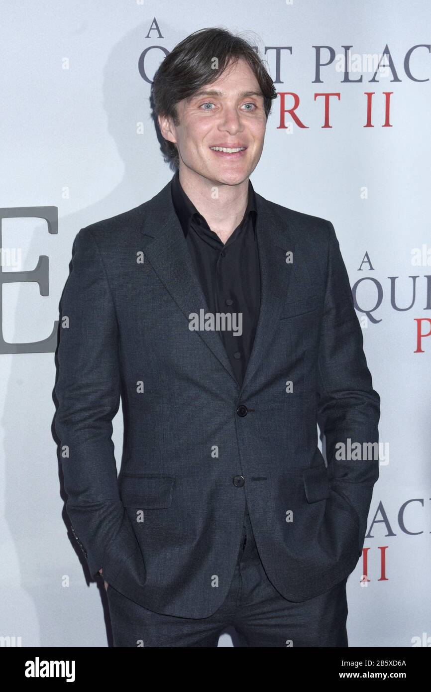 08 March 2020 - New York, New York - Cillian Murphy at the World ...