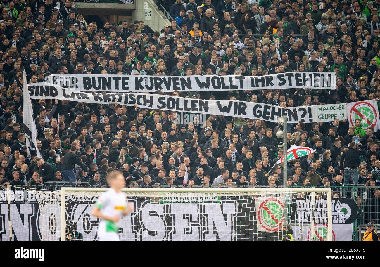 Protest in the MG fan block with a banner "You want to stand for ...