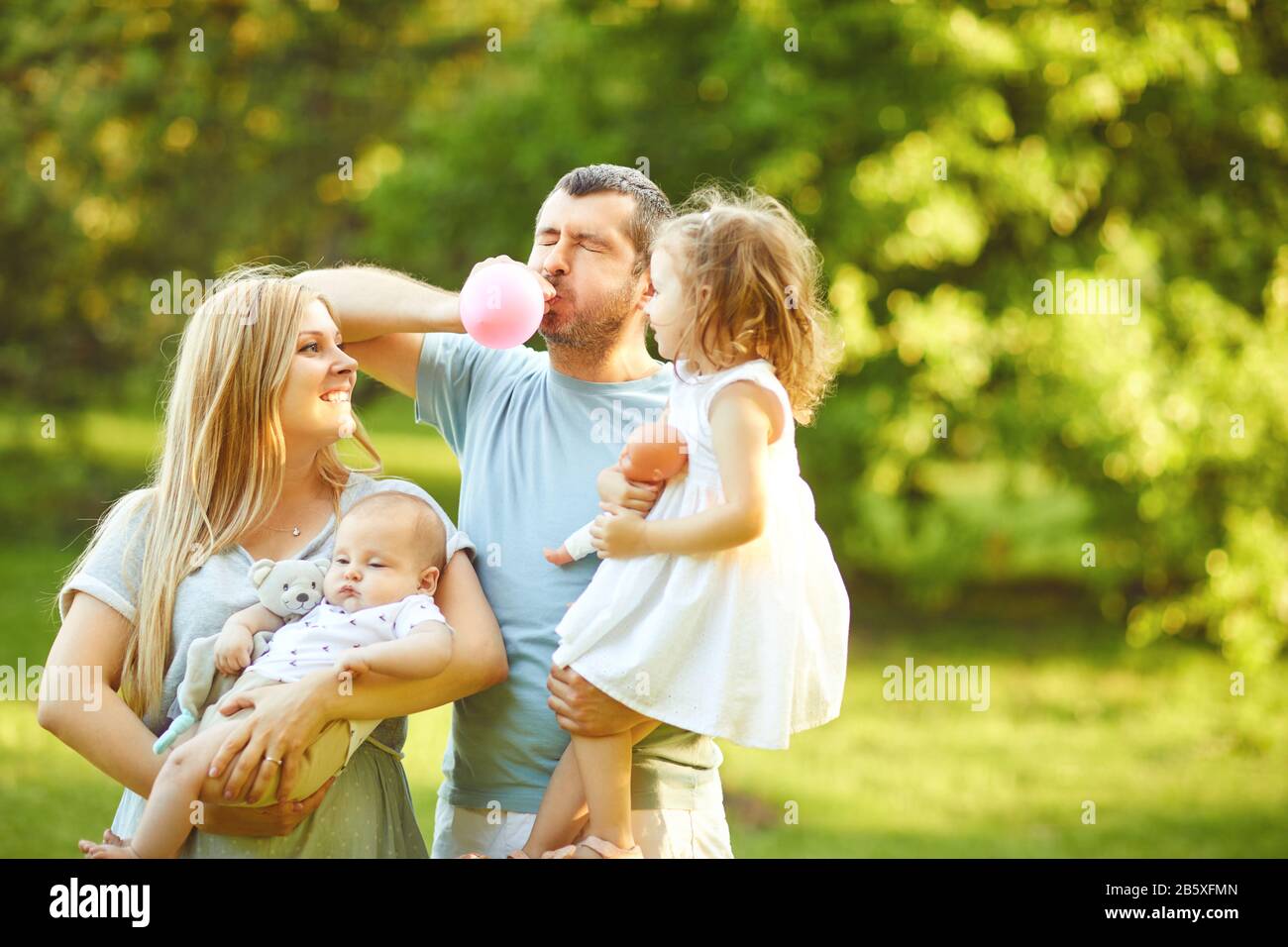 Baby nature family concept hi-res stock photography and images - Alamy