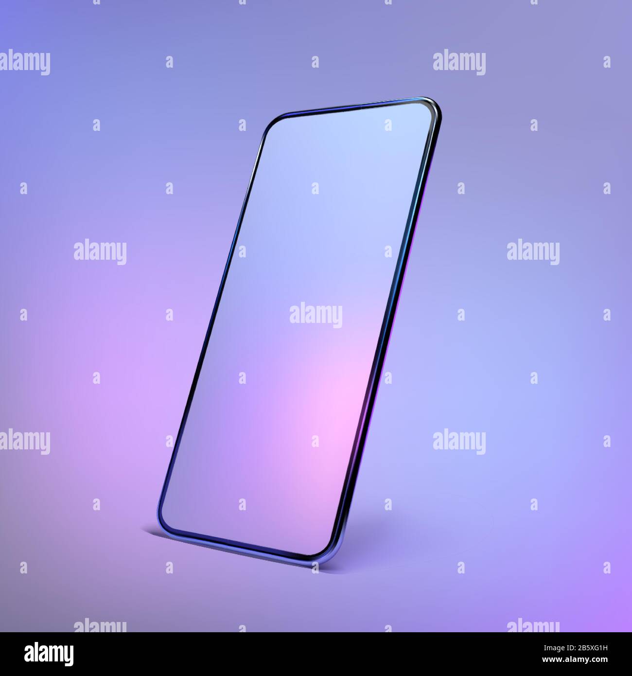 3D realistic colorful smartphone mockup. Template for infographics and ...