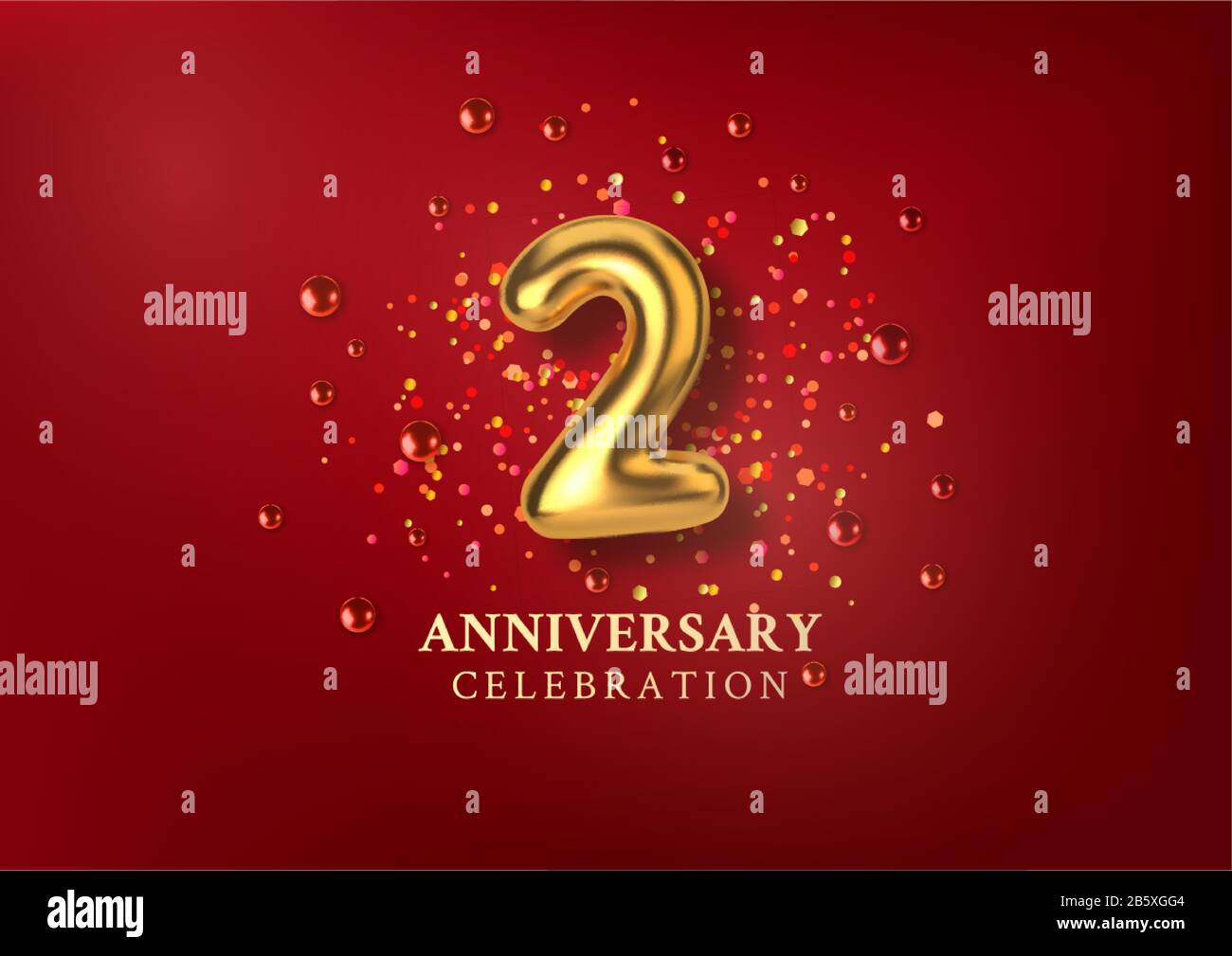 Number 2 balloon hi-res stock photography and images - Alamy