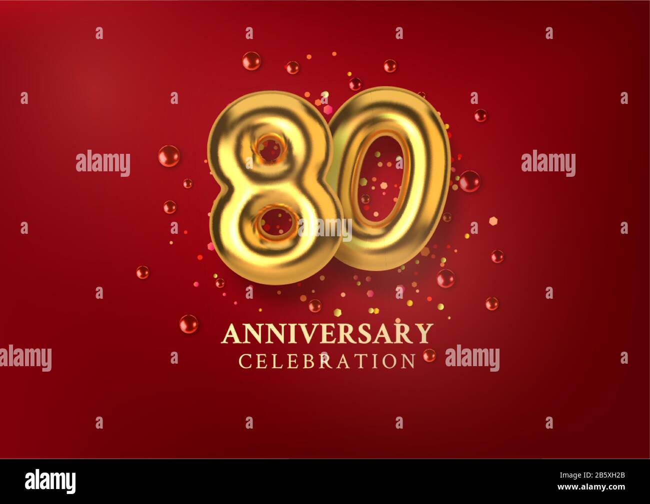 80th anniversary celebration hi-res stock photography and images - Alamy