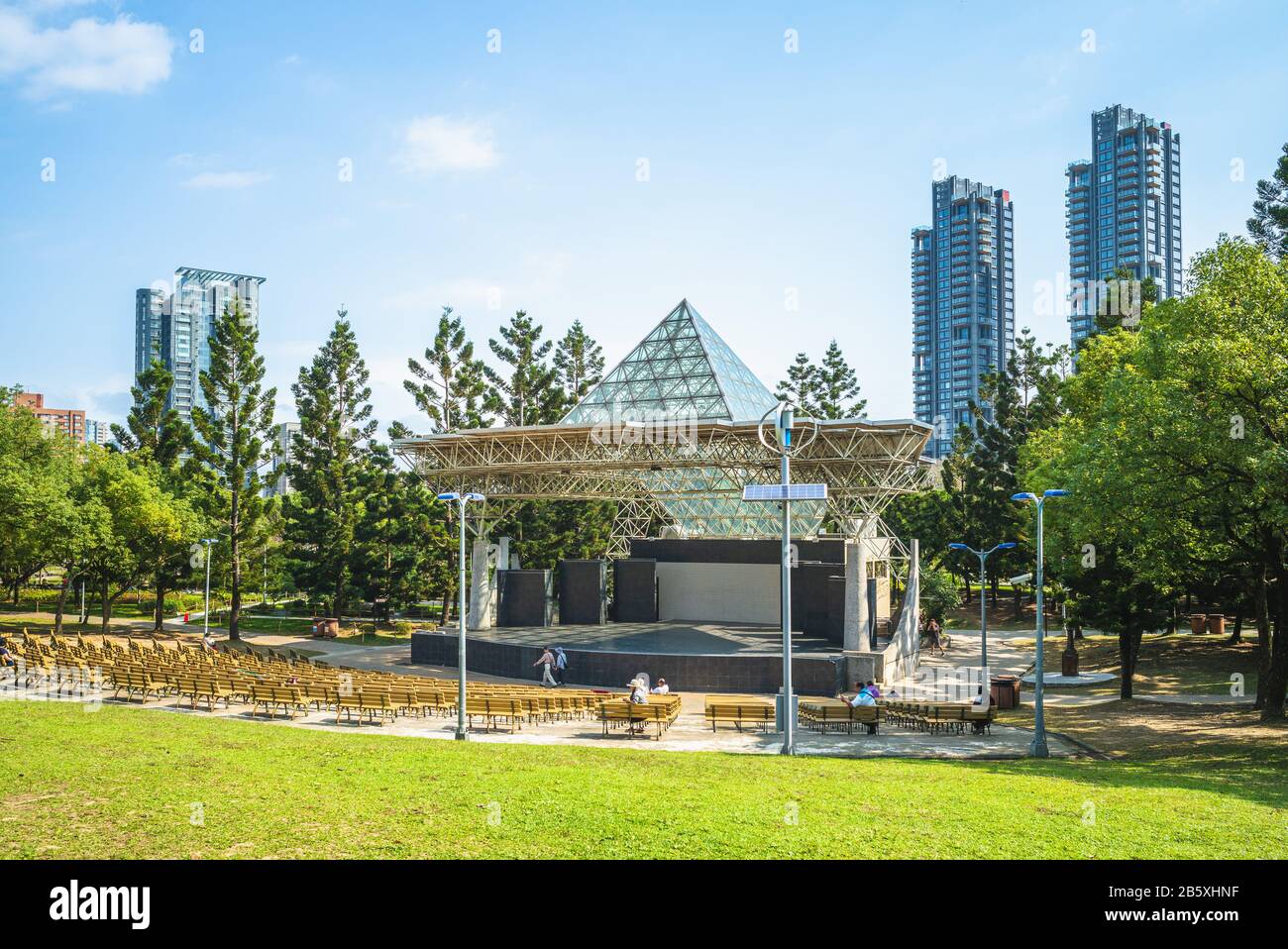Scenery of Daan Forest Park in Taipei, Taiwan Stock Photo - Alamy