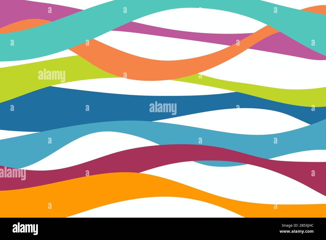 colorful curve line background Stock Vector Image & Art - Alamy