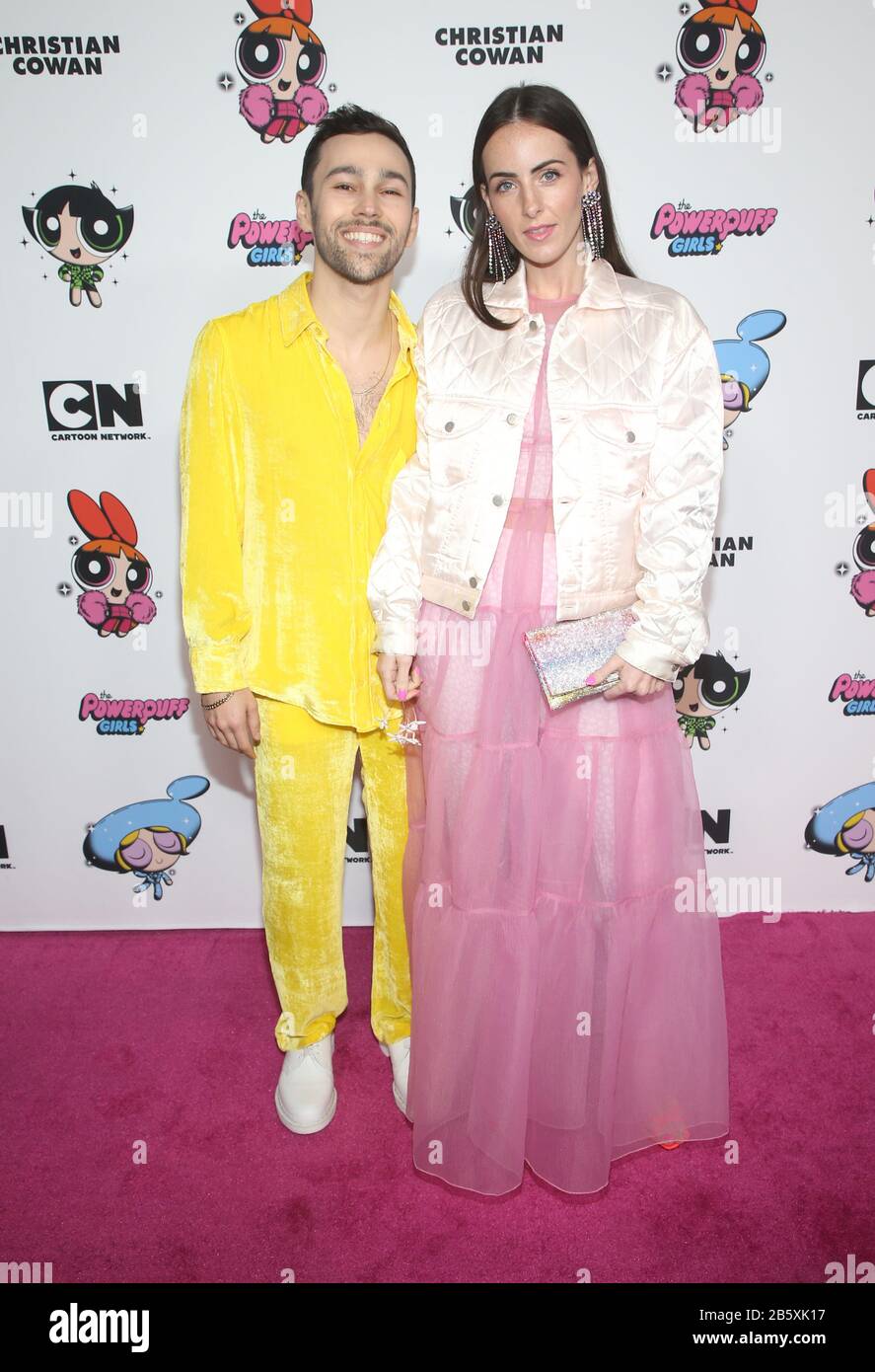 Los Angeles, Ca. 8th Mar, 2020. Max Schneider, Emily Cannon, at 2020 ...