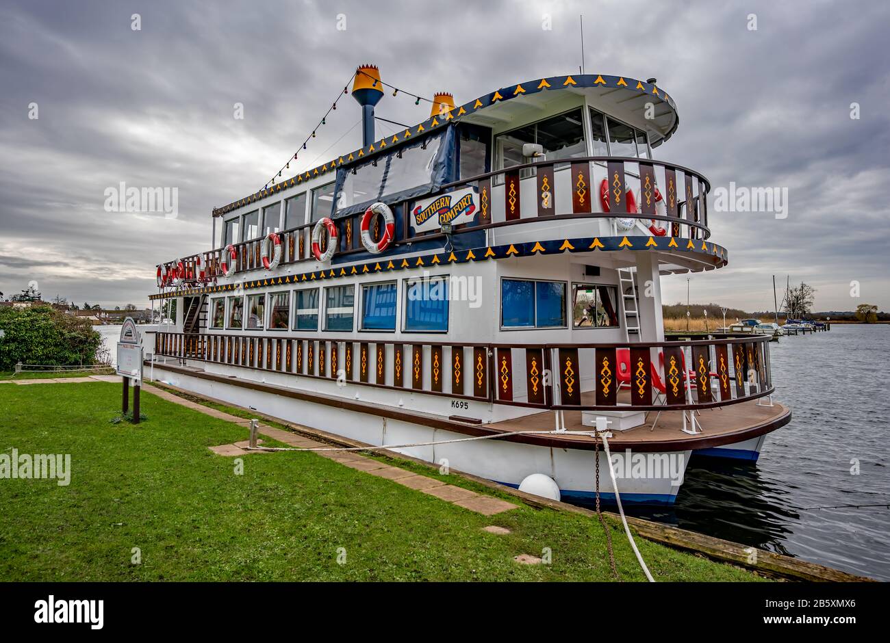 2 Horning, Norfolk, UK – March 07 2020. The Southern Comfort replica ...