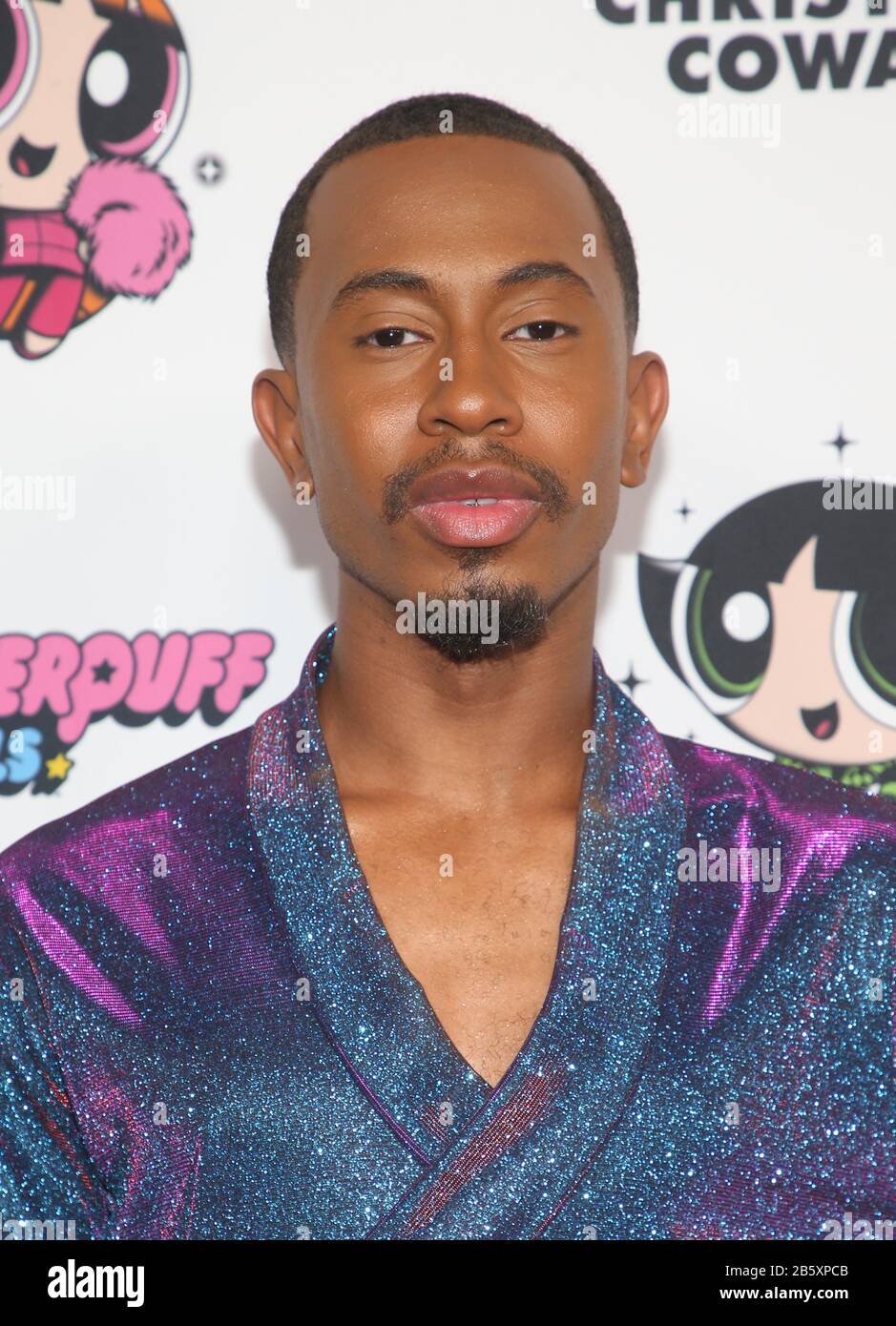 Los Angeles, Ca. 8th Mar, 2020. Kalen Allen, at 2020 Christian Cowan x ...