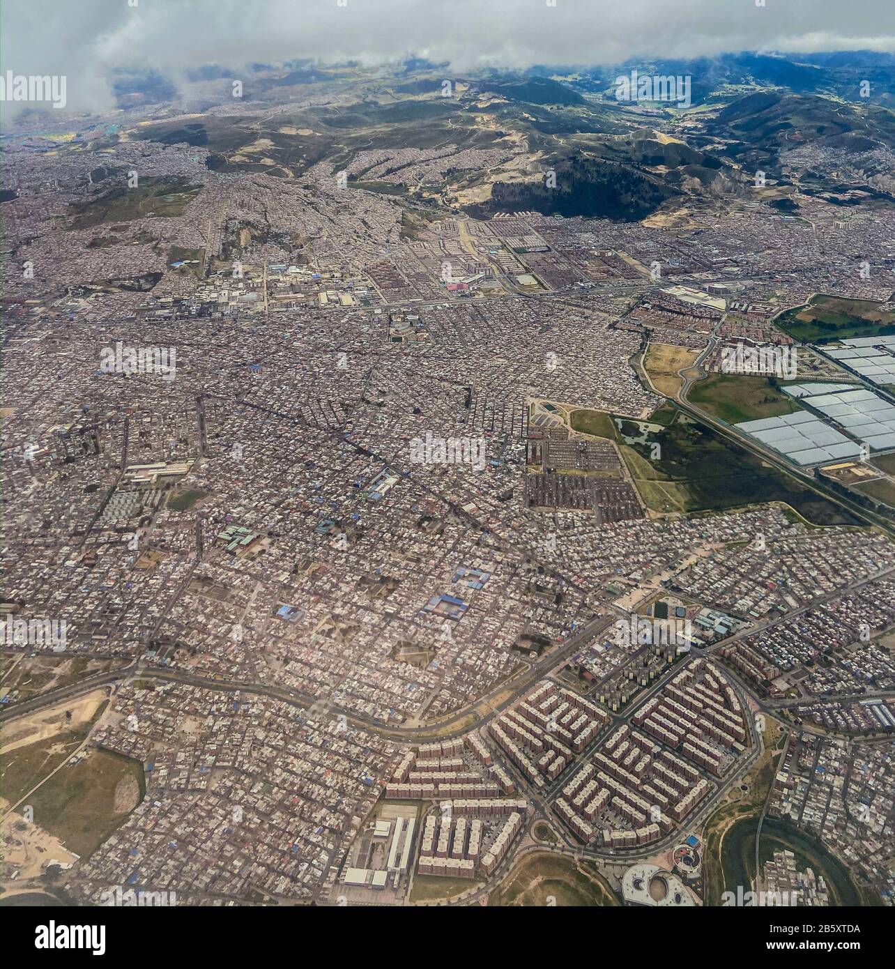 Streets of Bogota in Colombia Stock Photo - Alamy