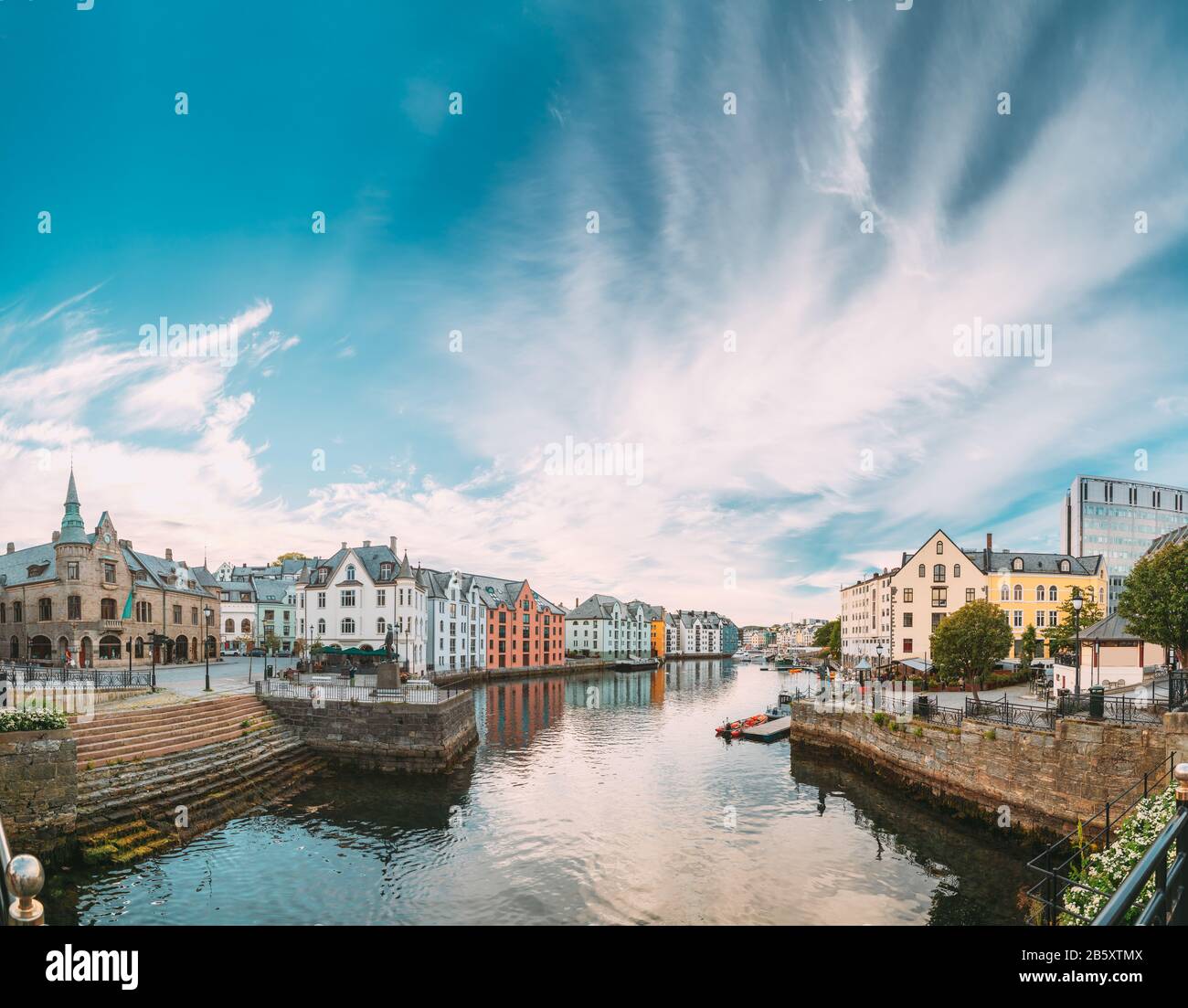 Alesund art nouveau center hi-res stock photography and images - Alamy