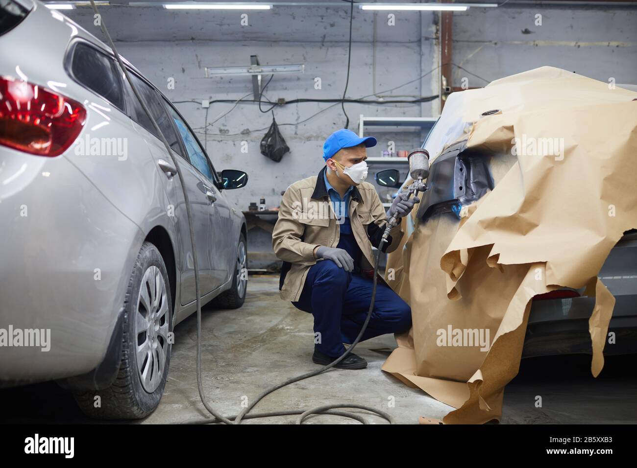 Young man in body paint hi-res stock photography and images - Alamy