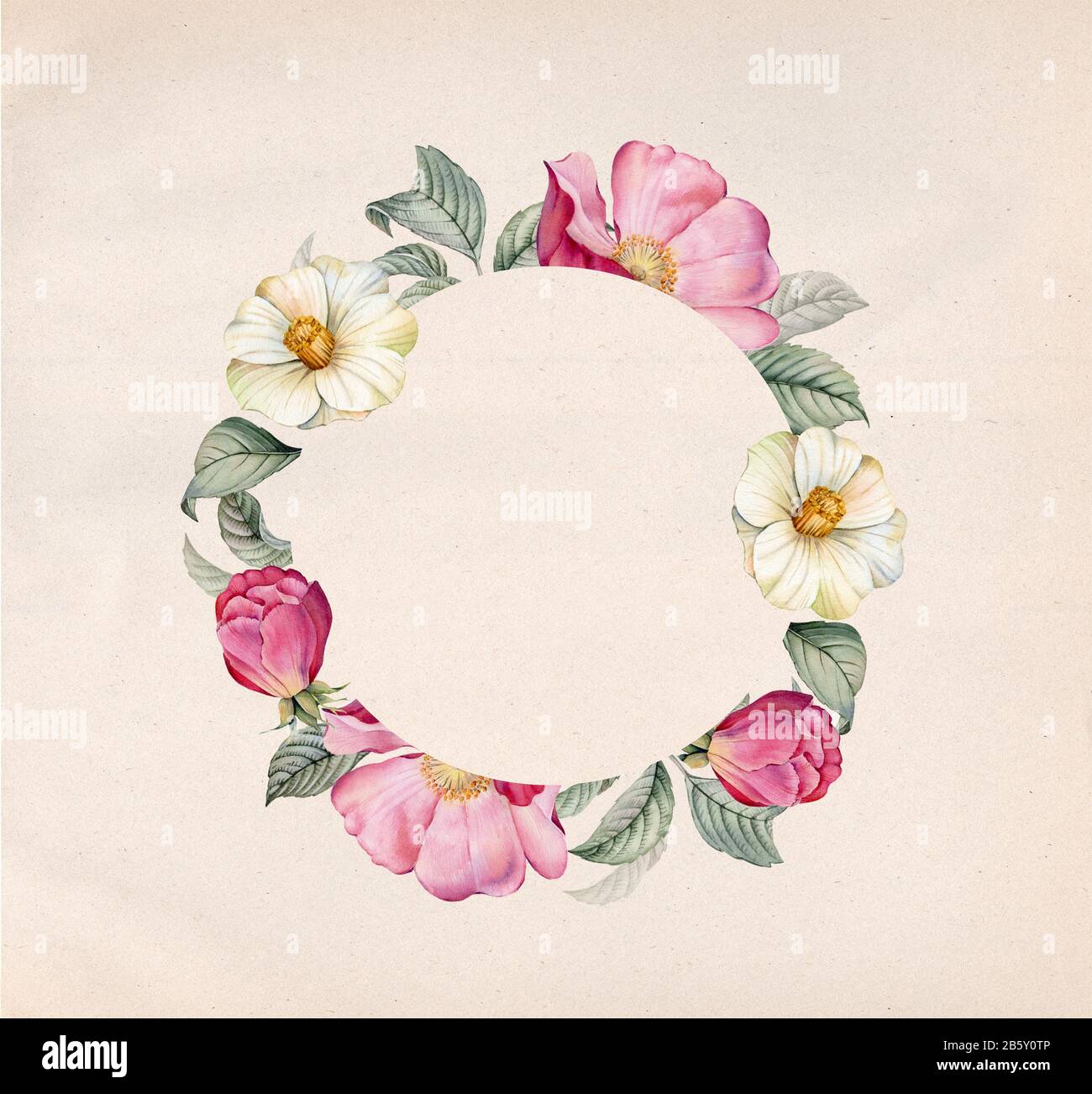 Vintage Flower Banner