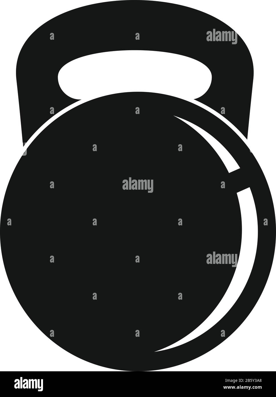 Hand weight icon. Simple illustration of hand weight vector icon for ...