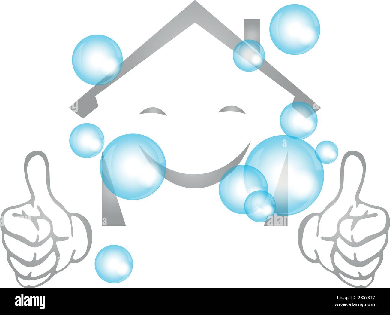 Cleaning windows, bubbles, soap bubbles, cleaning, cleaning company ...