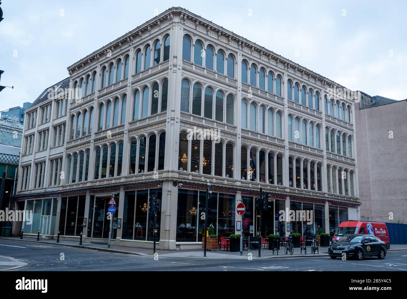 The Crystal Palace, designed by John Baird, on the corner of Midland ...