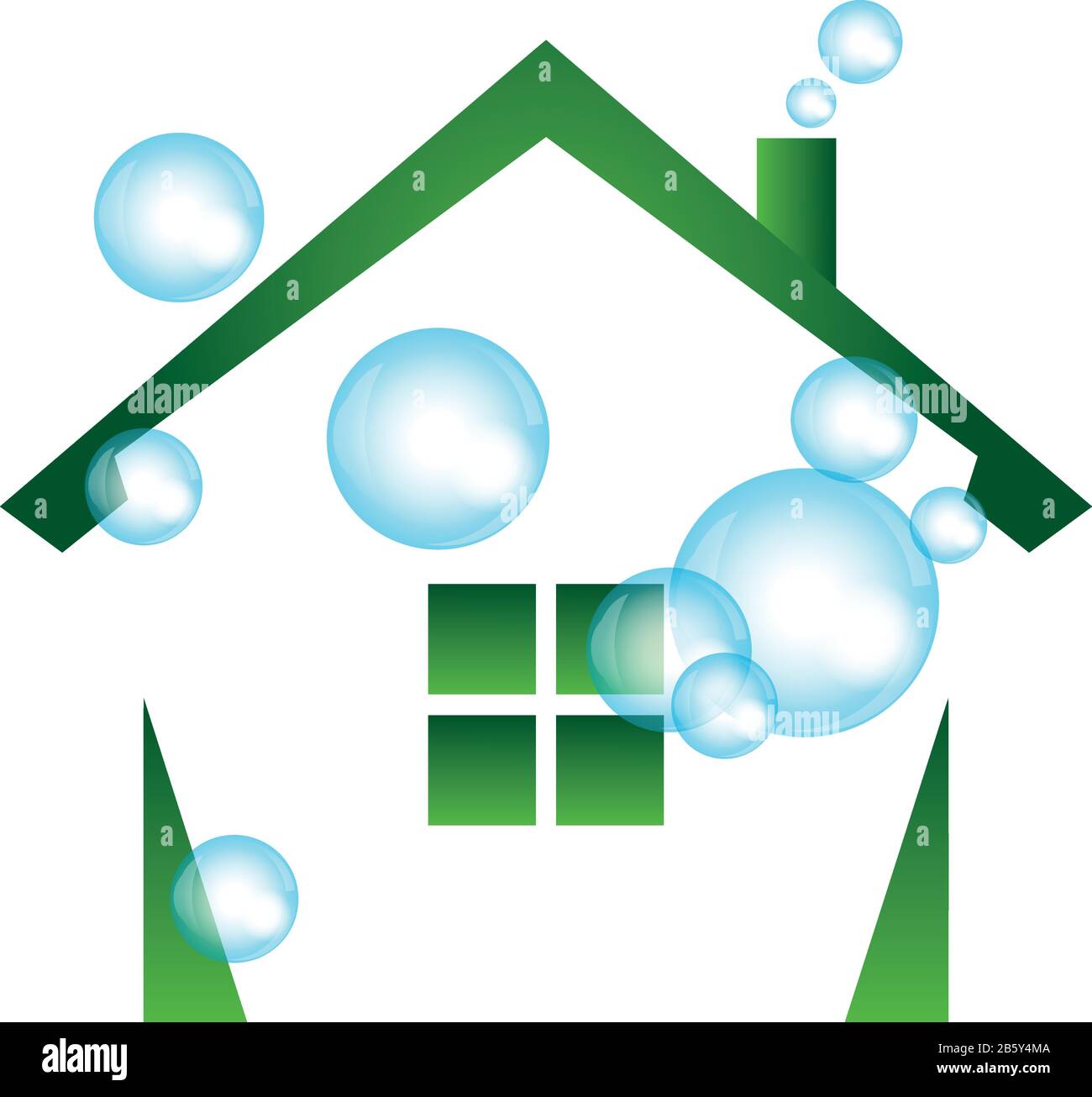 Cleaning windows, bubbles, soap bubbles, cleaning, cleaning company ...