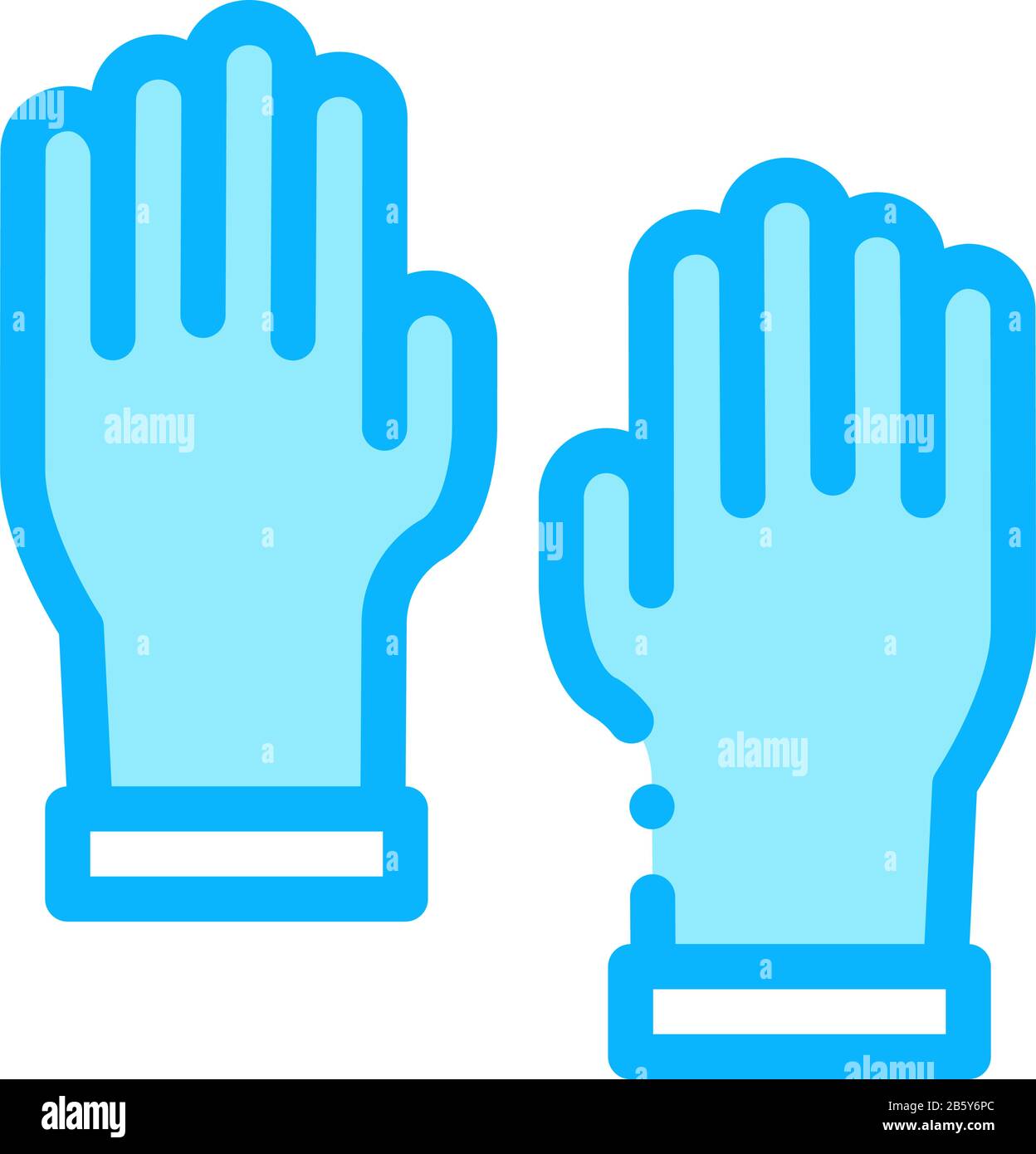 Cream gloves Cut Out Stock Images & Pictures - Alamy