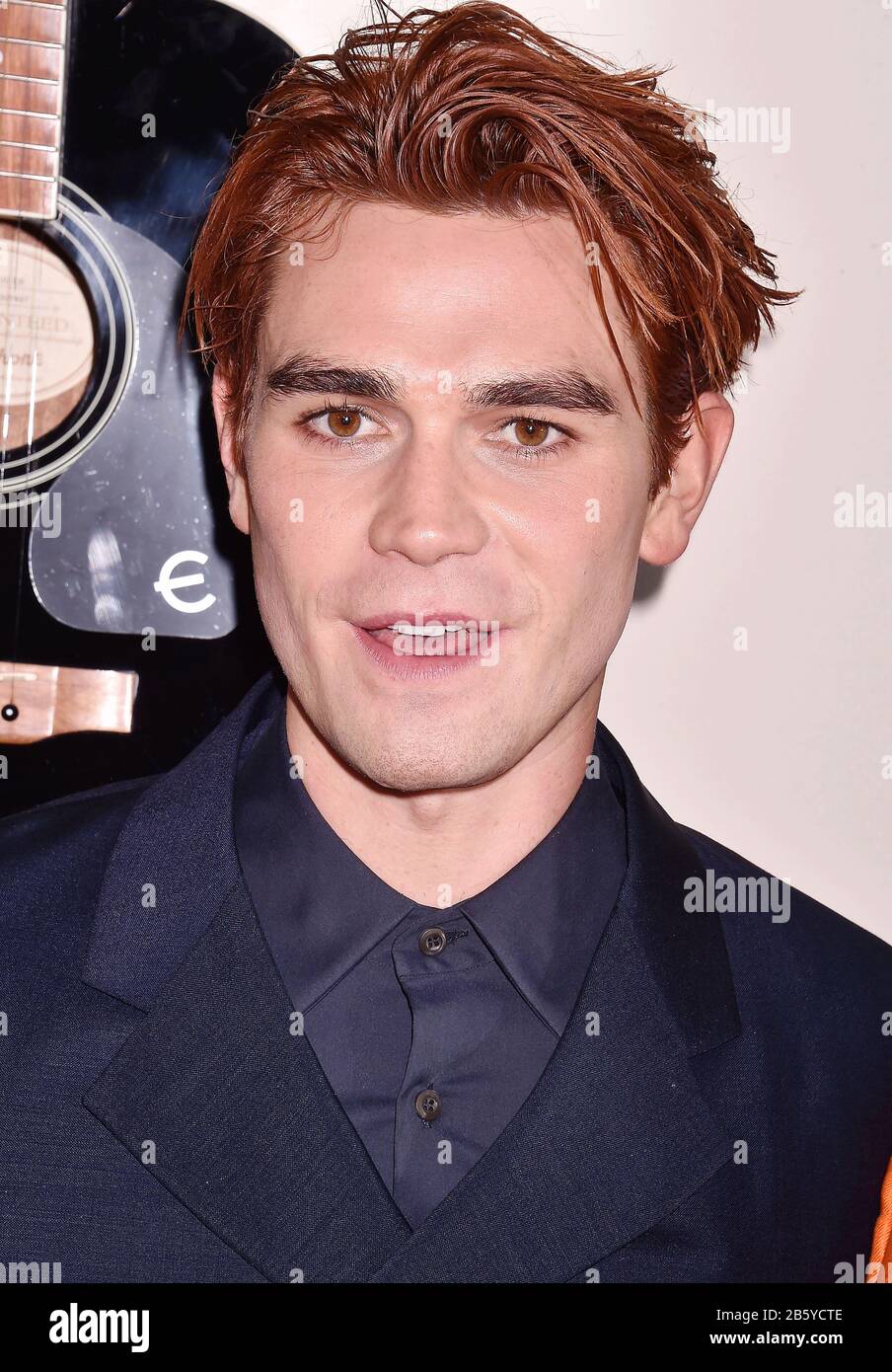 HOLLYWOOD, CA - MARCH 07: K.J. Apa attends the Premiere Of Lionsgate's ...