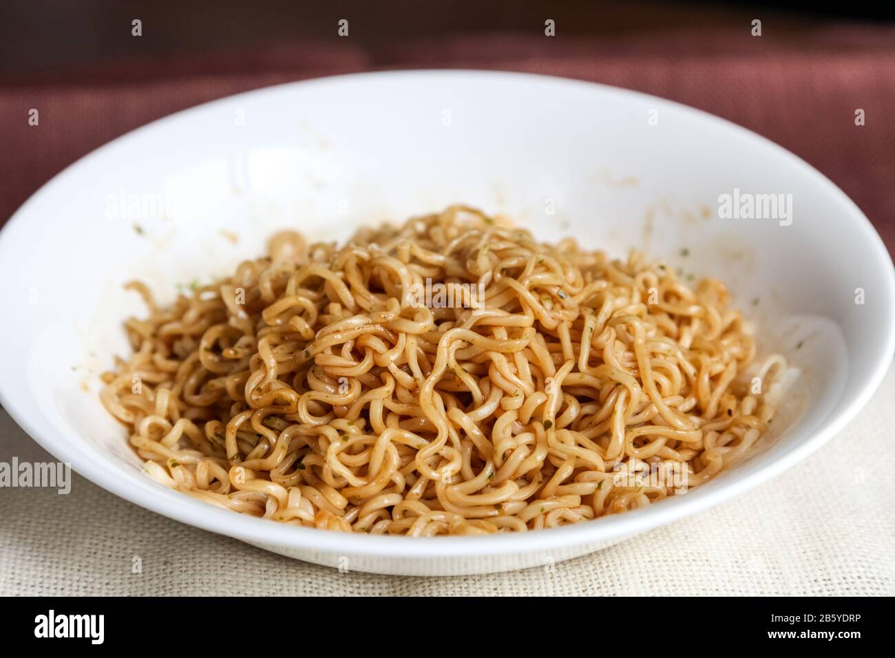 Japanese traditional food, instant udon noodles Stock Photo - Alamy