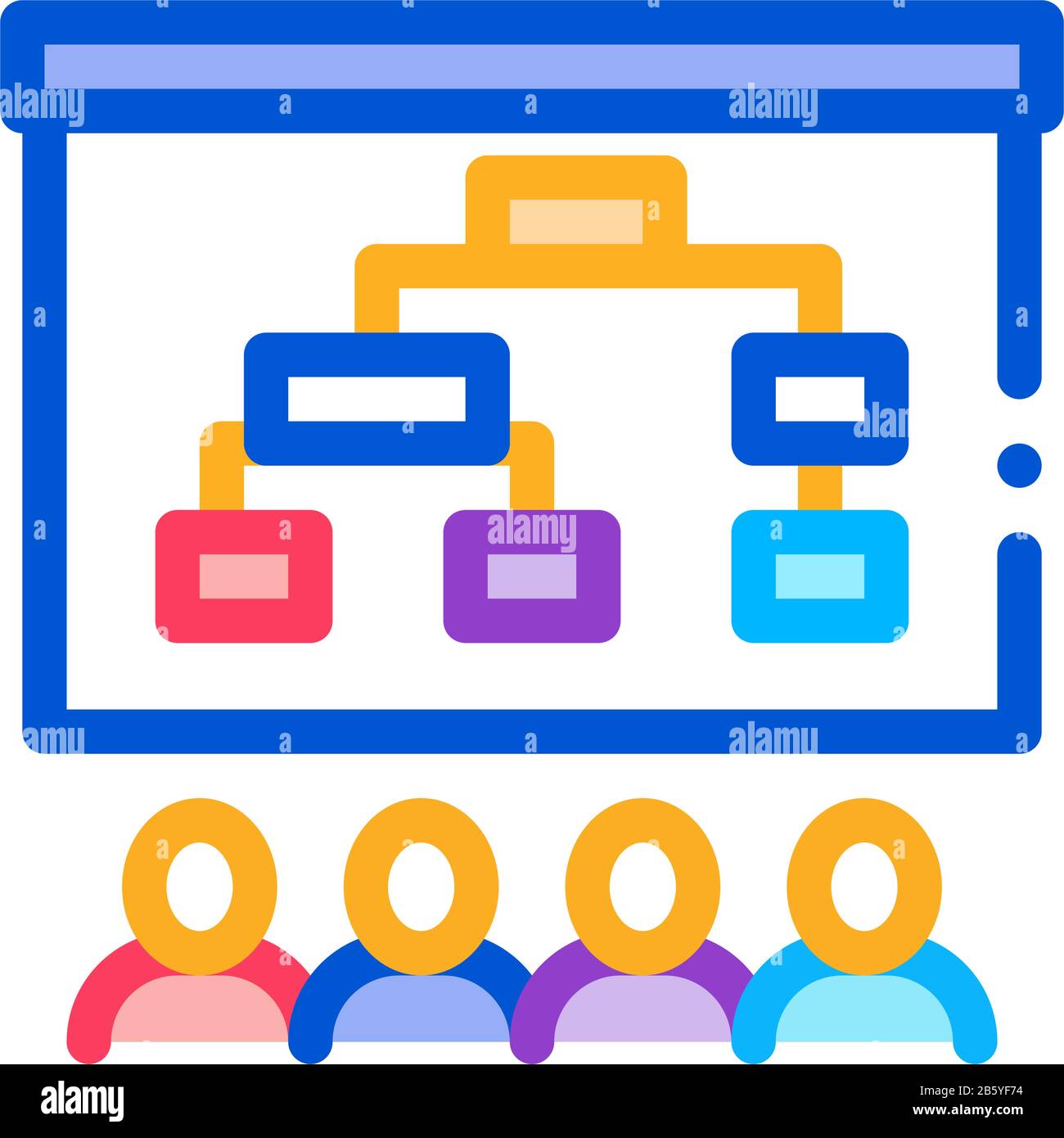 Strategic Plan Icon Vector Outline Illustration Stock Vector Image ...