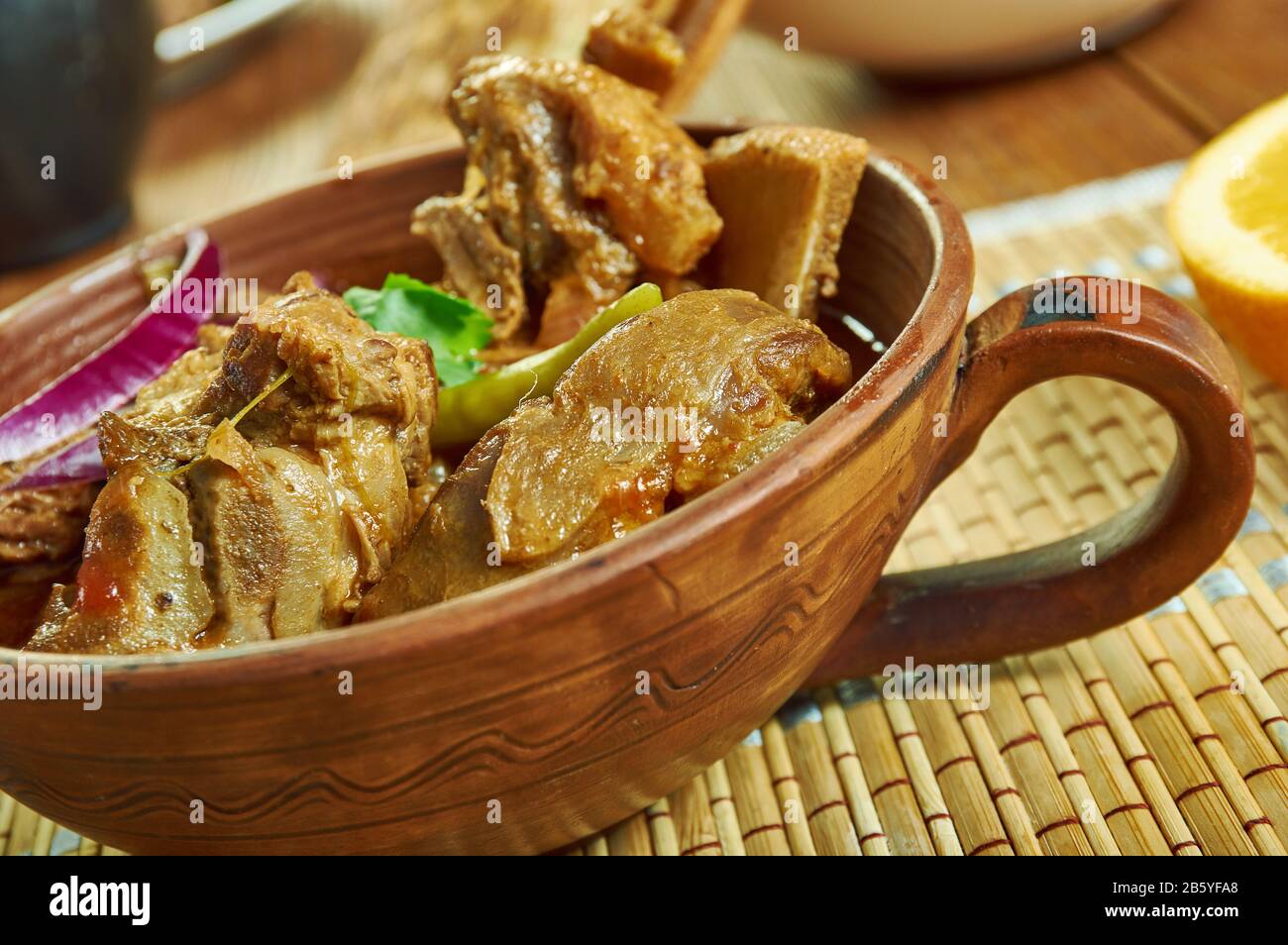 Awadhi Dahi Gosht Korma , Lamb Curry, Awadhi cuisine, Traditional ...