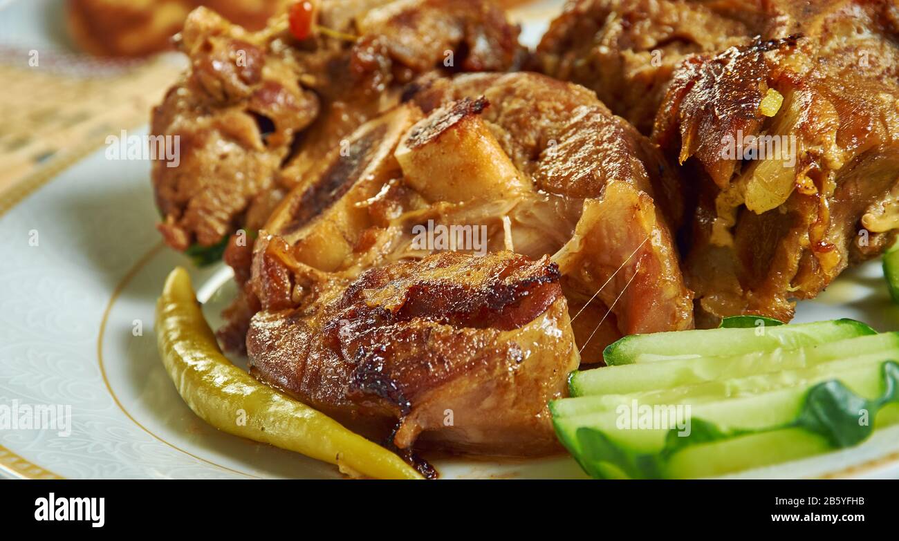 Kashmiri Style Mutton Ribs, Kashmiri cuisine, Traditional assorted ...