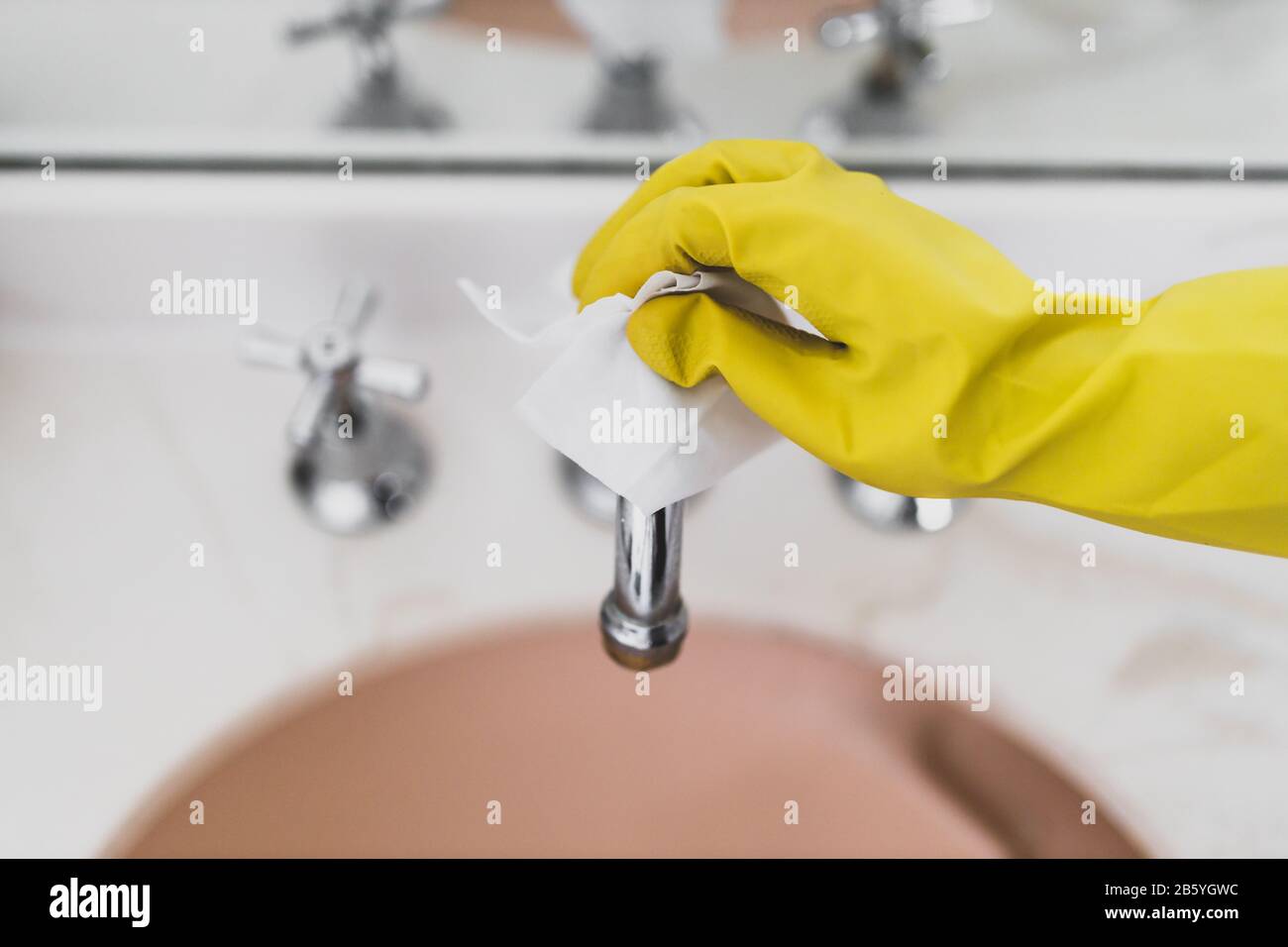 concept of disinfecting surfaces from bacteria or viruses sill-life ...