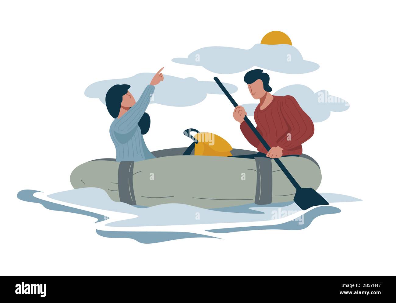 Woman walking swim Stock Vector Images - Alamy