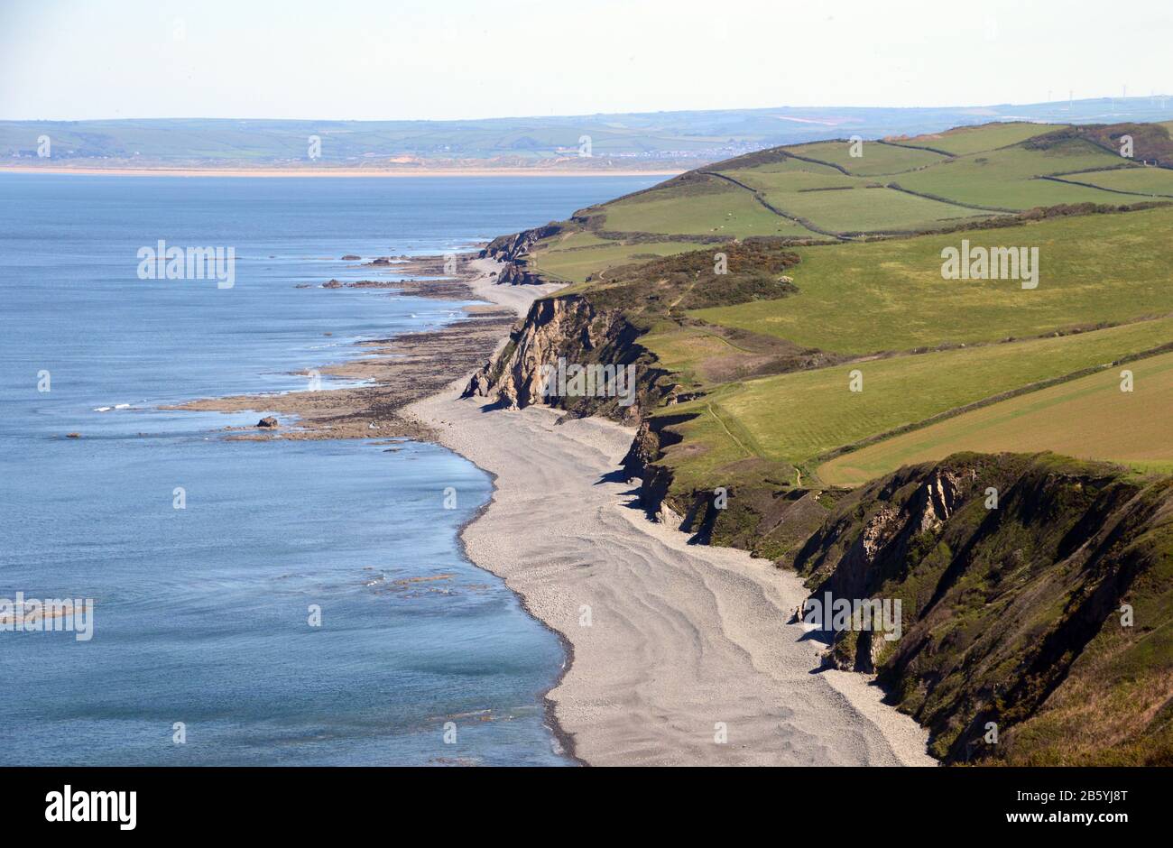 Abbotsham cliff hi-res stock photography and images - Alamy