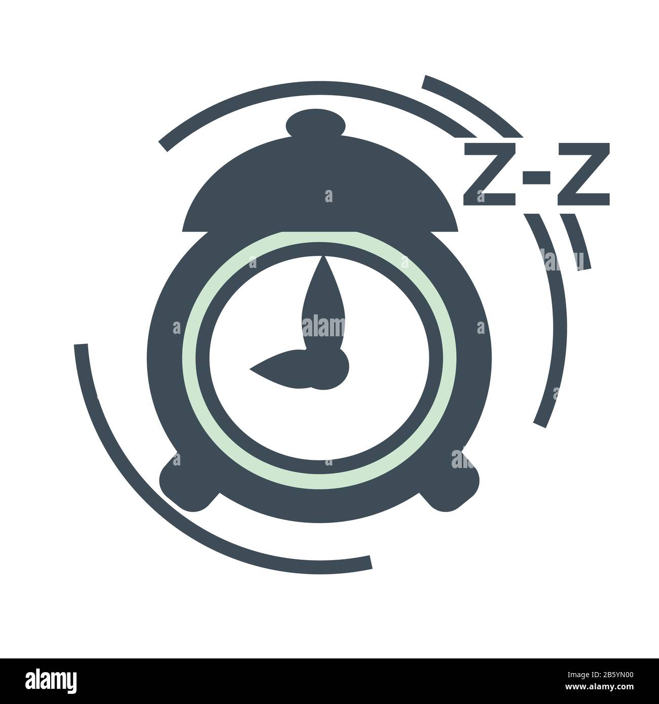 Waking up alarm clock Stock Vector Images - Alamy
