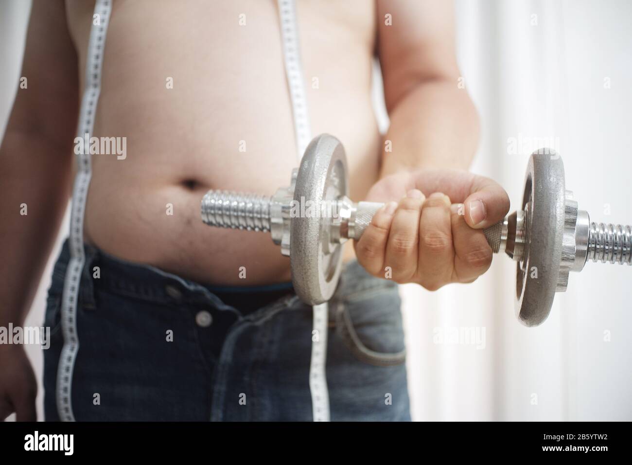 Muscular belly hi-res stock photography and images - Alamy