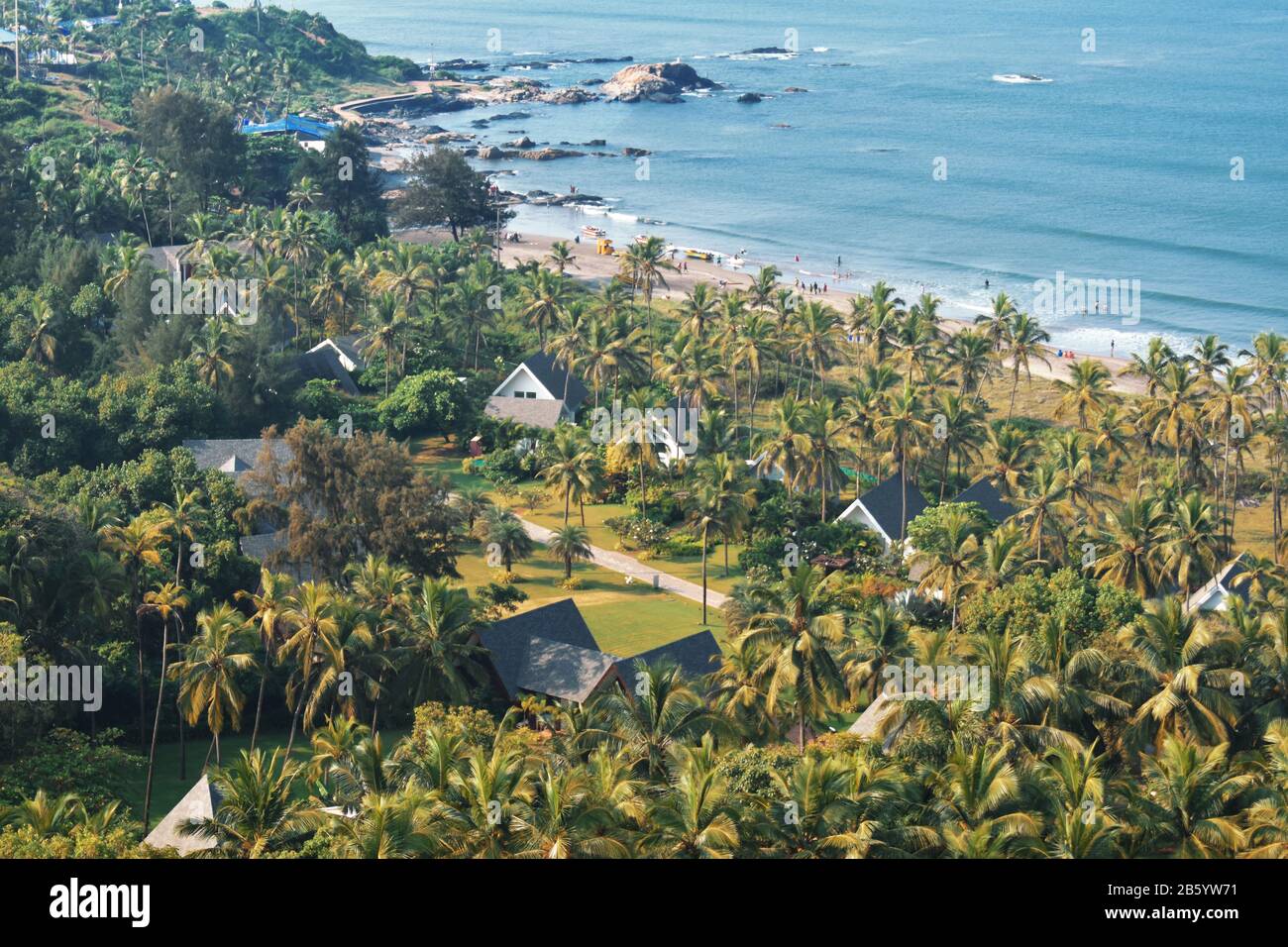 Chapora fort goa scenery view hi-res stock photography and images - Alamy