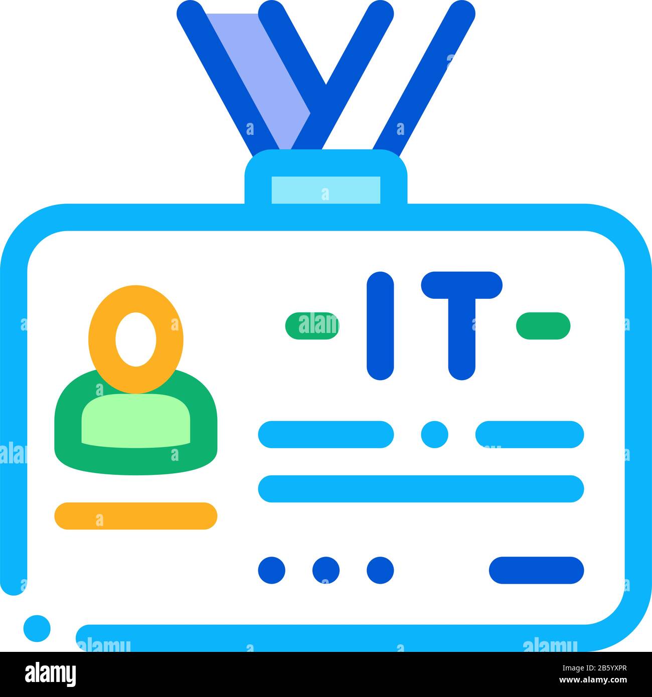 Manager Badge Icon Vector Outline Illustration Stock Vector Image & Art ...