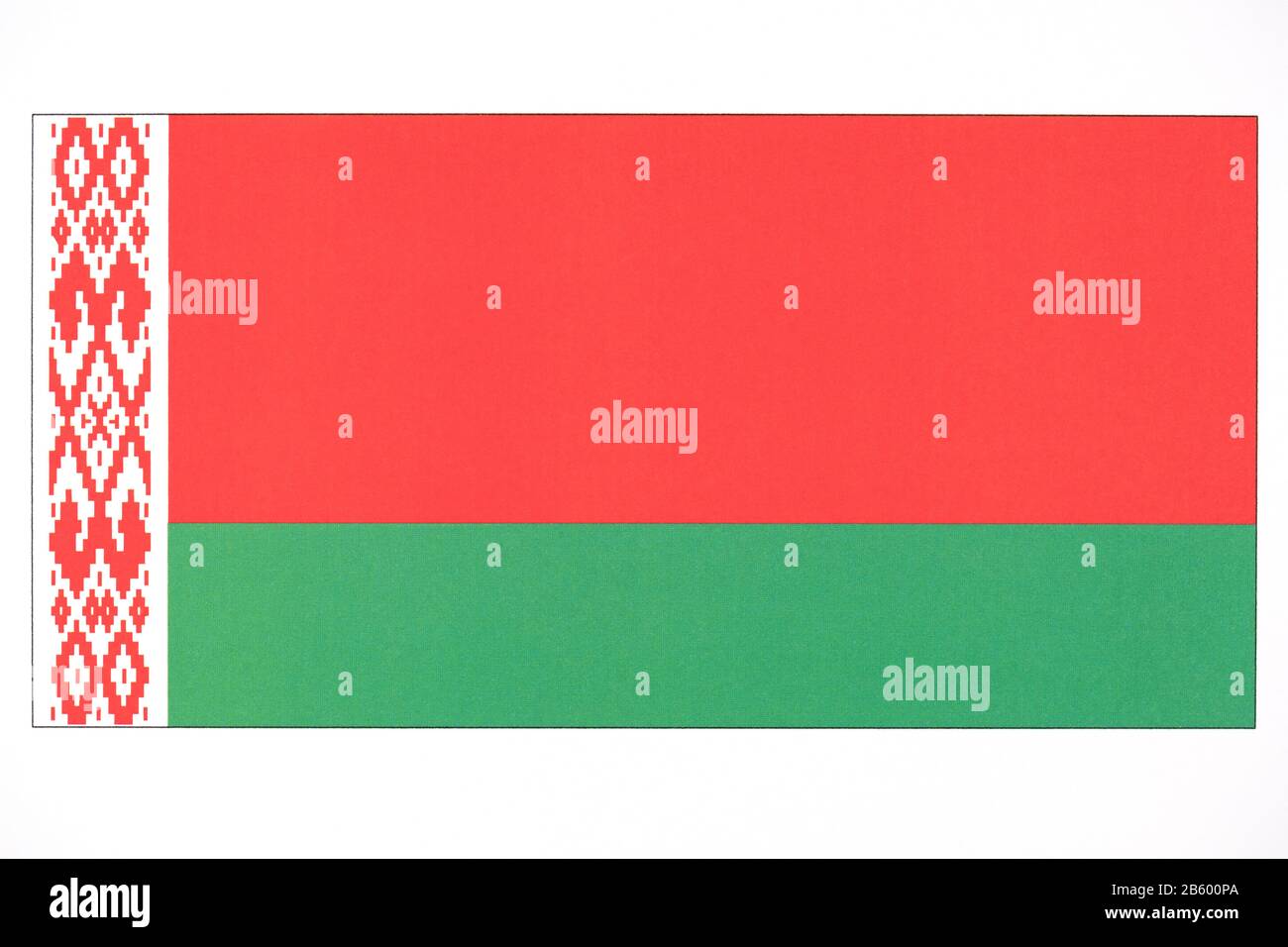 National flag of Belarus Stock Photo - Alamy