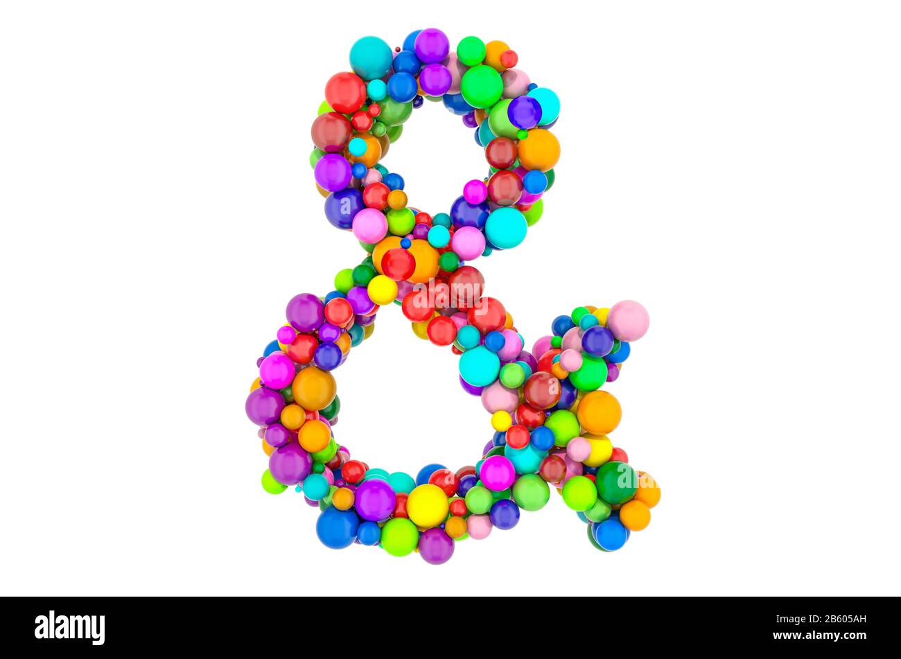 Colorful ampersand hi-res stock photography and images - Alamy