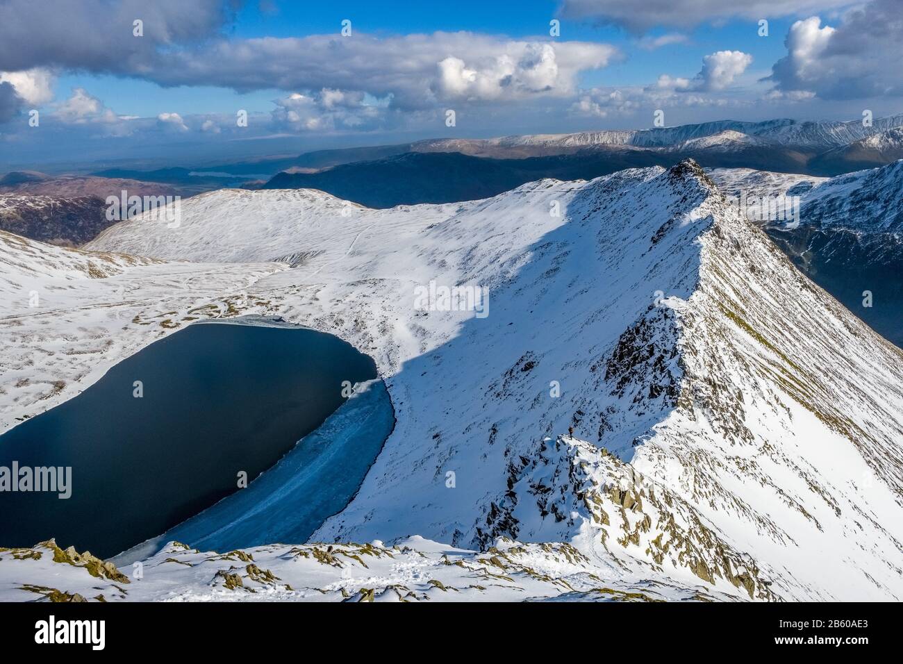 Helvellyn Striding Edge Summer High Resolution Stock Photography and ...