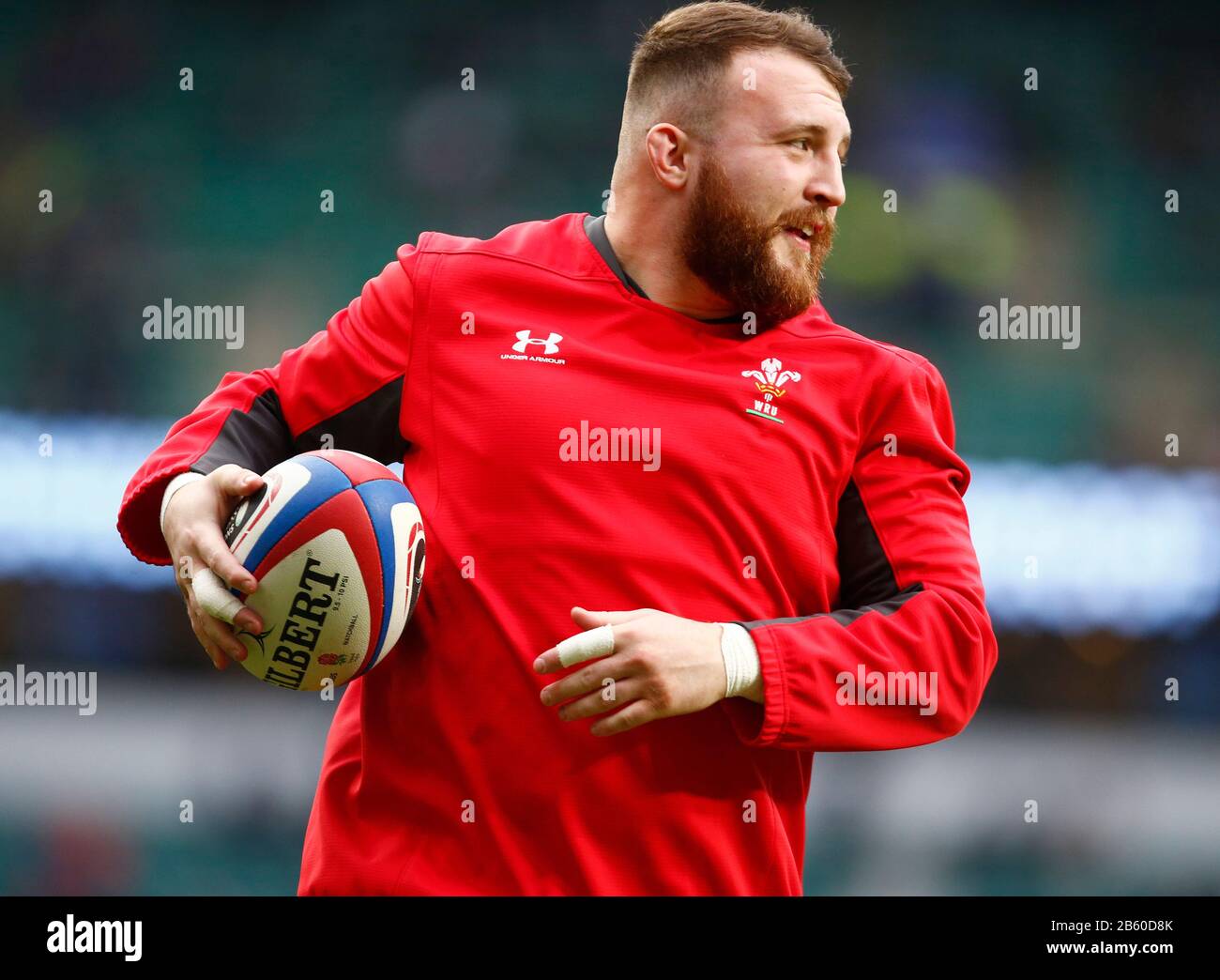 LONDON, UNITED KINGDOM. MARCH 07; Jake Ball of Wales during Guinness ...