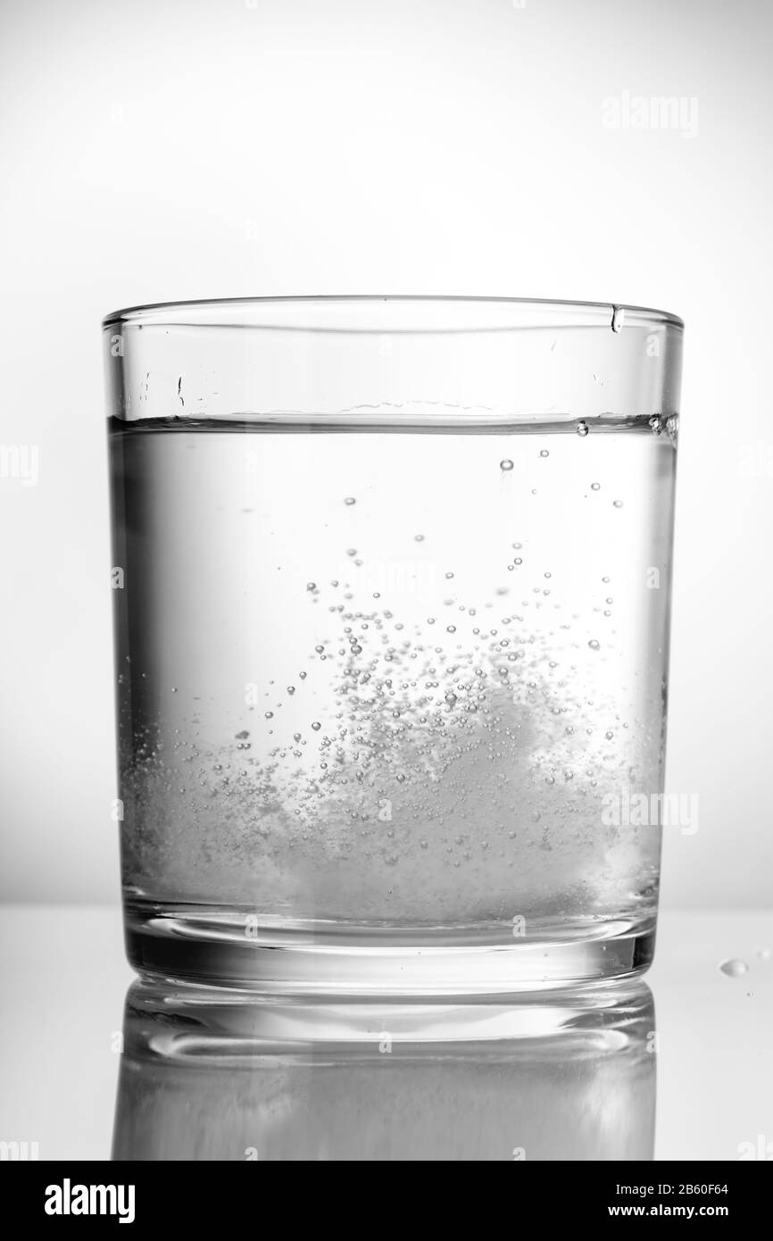 Fizzing tablet Black and White Stock Photos & Images - Alamy