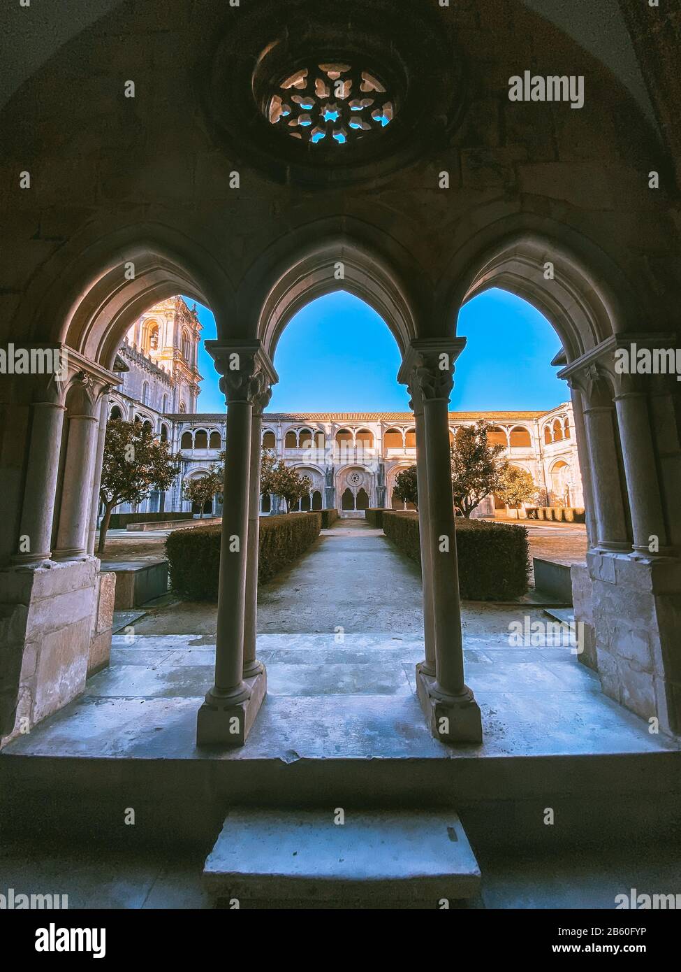 Alcobaca monastery in Portugal western Europe Stock Photo - Alamy