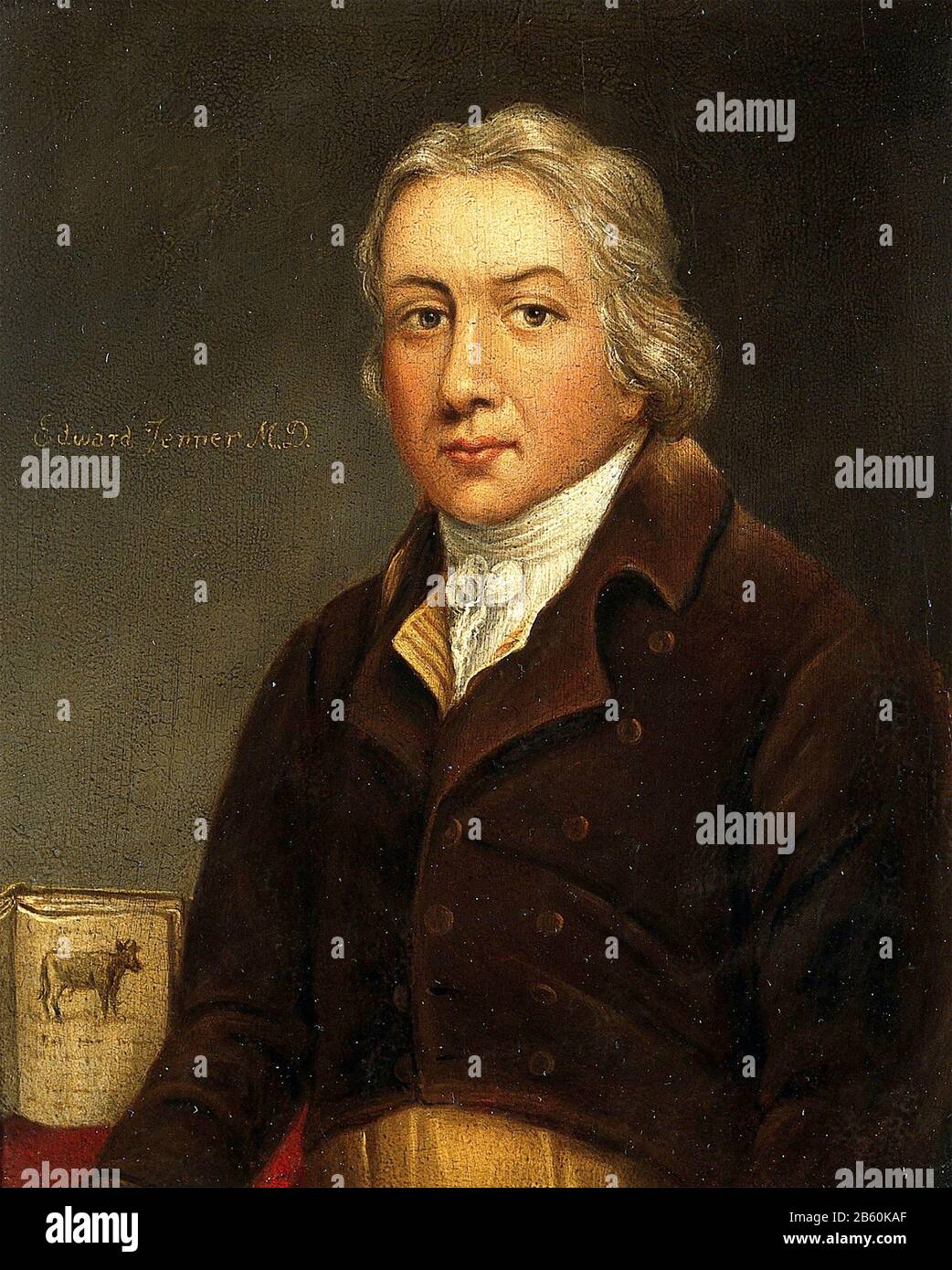 EDWARD JENNER (1749-1823) English physician who popularized vaccination ...
